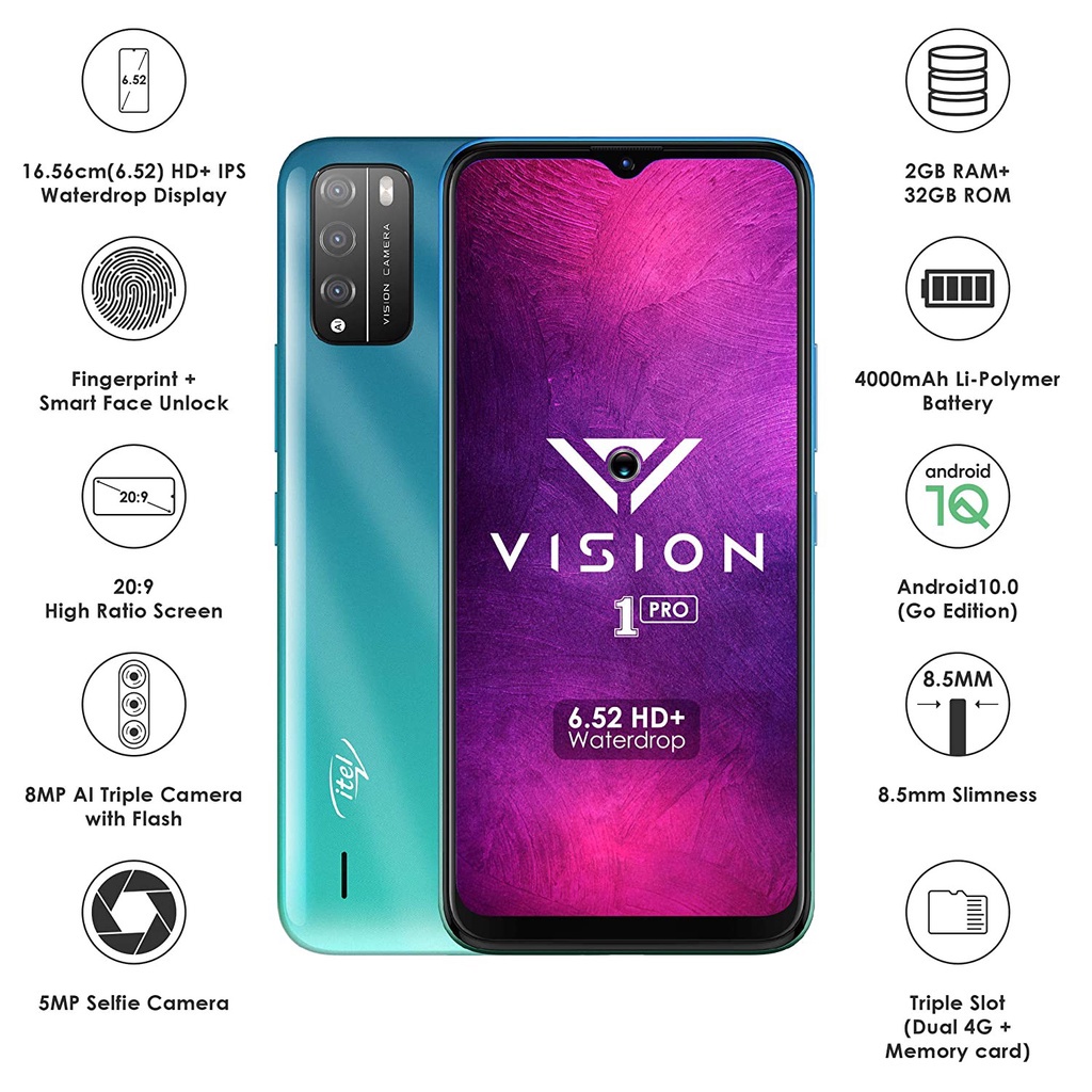 Điện Thoại ITEL Vision 1 Pro L6502 (3Gb/32Gb) - Hàng Mới Chính Hãng ...