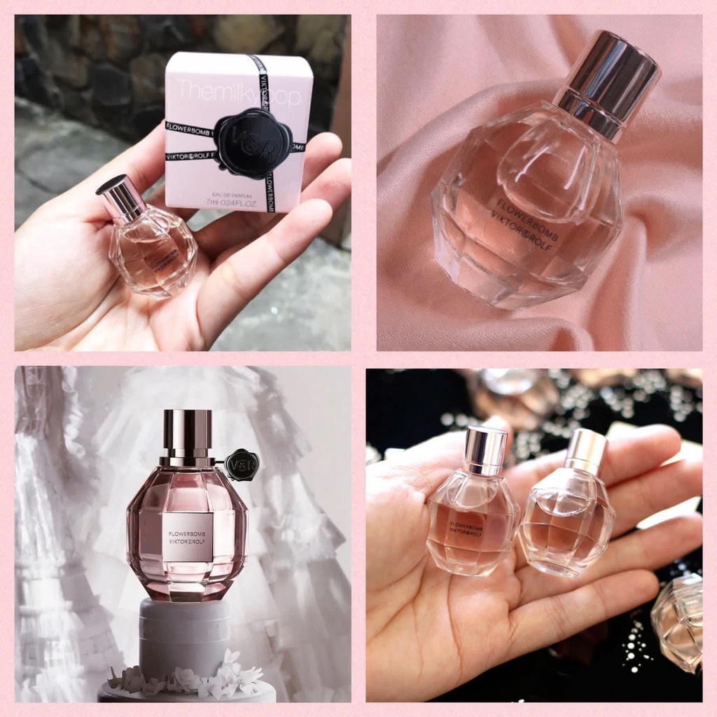 Nước hoa mini Viktor & Rolf Flowerbomb Nectar Edp intense 7ml | Shopee ...
