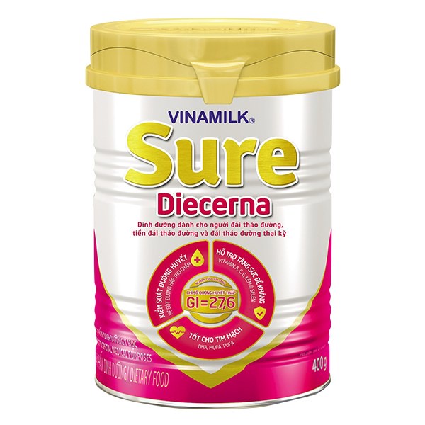Sản Phẩm Dinh Dưỡng Sure Prevent Diecerna Hộp Thiếc 400G | Shopee Việt Nam
