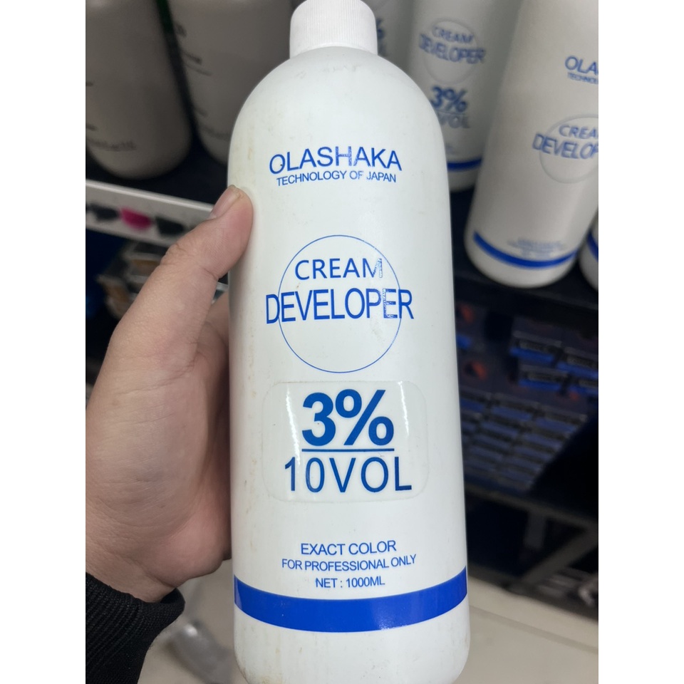 Oxi trợ nhuộm Mùi Bạc Hà OLASHAKA 1000ml | Shopee Việt Nam