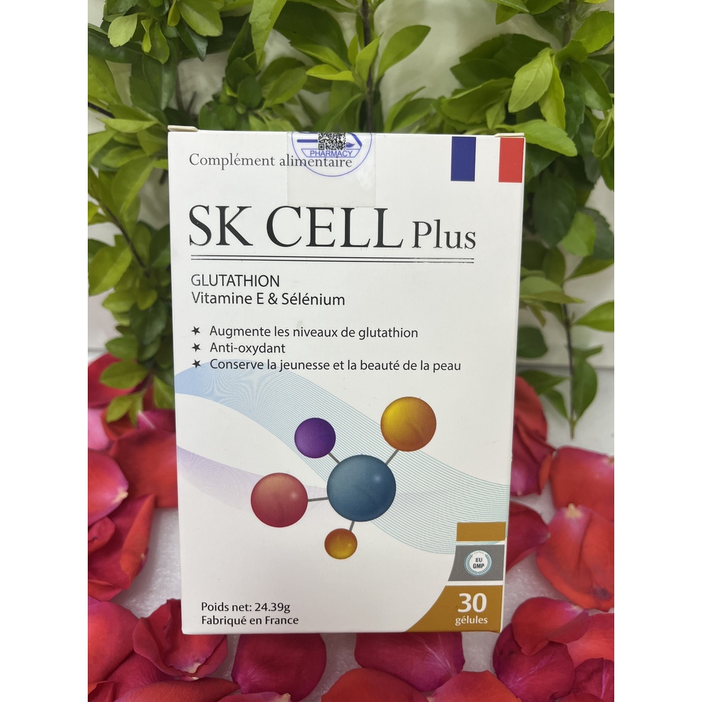 Viên uống trắng da - SK Cell Glutathione 1200mg hộp 30 viên - Hỗ trợ ...