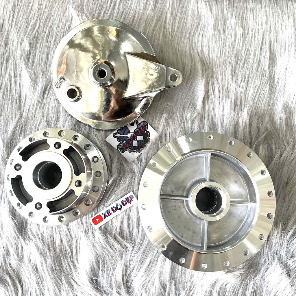 Đùm trước đùm sau má đùm crom bóng sirius, exciter 4s, jupiter | Shopee ...