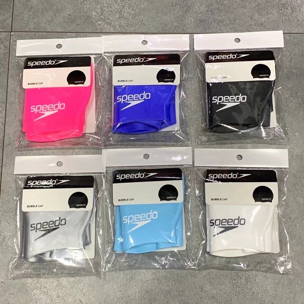 Mũ bơi Speedo 6 màu size 5-18y | Shopee Việt Nam