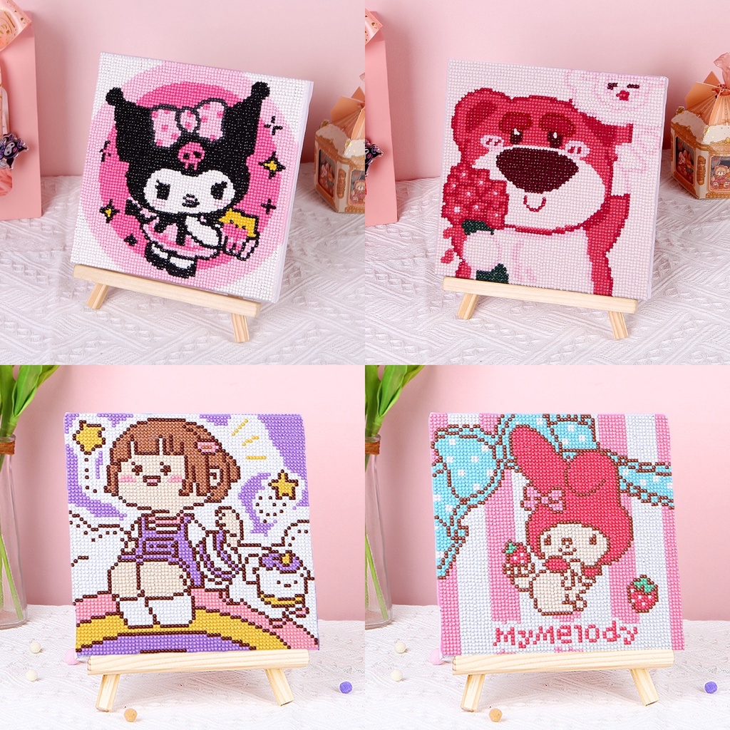 Tranh Gắn Đá Mini 5D Thủ Công Tự Hoàn Thành,Tranh Đính Đá Theo Yêu Cầu ...