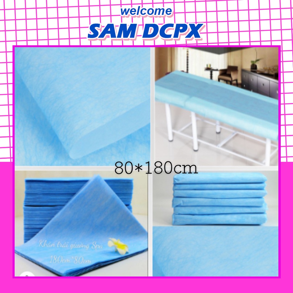 Tấm Trải Giường Phun Xăm Spa 180x80 | Sam Dcpx | Shopee Việt Nam