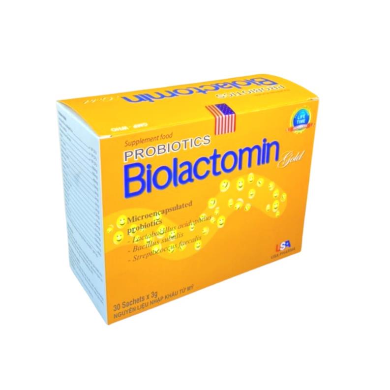 [Chính Hãng] ốm vi sinh Biolactomin Gold CÂN BẰNG HỆ TIÊU HÓA ĐƯỜNG ...