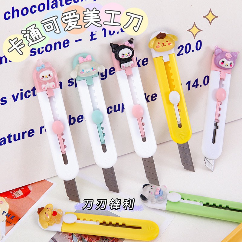 Dao rọc giấy gắn icon cute / shop Liam | Shopee Việt Nam