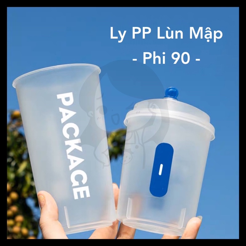 Ly nhựa siêu dày PP lùn mập phi 90. 500ml và 700ml | Shopee Việt Nam