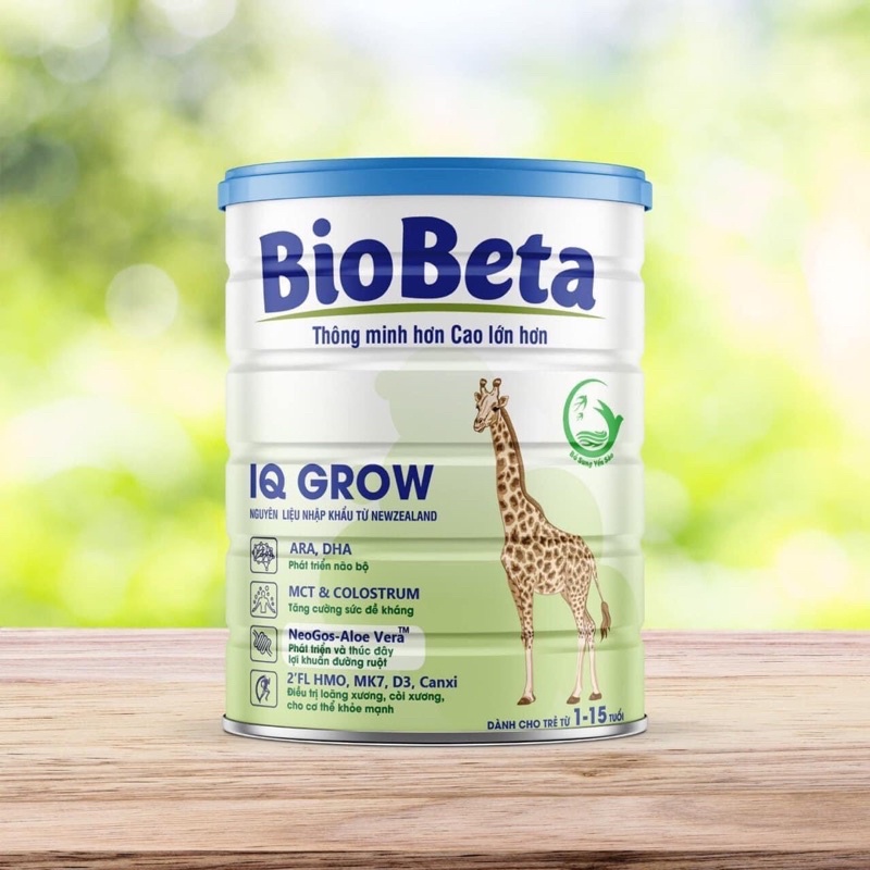 SỮA BIOBETA IQ GROW Lon 900g | Shopee Việt Nam