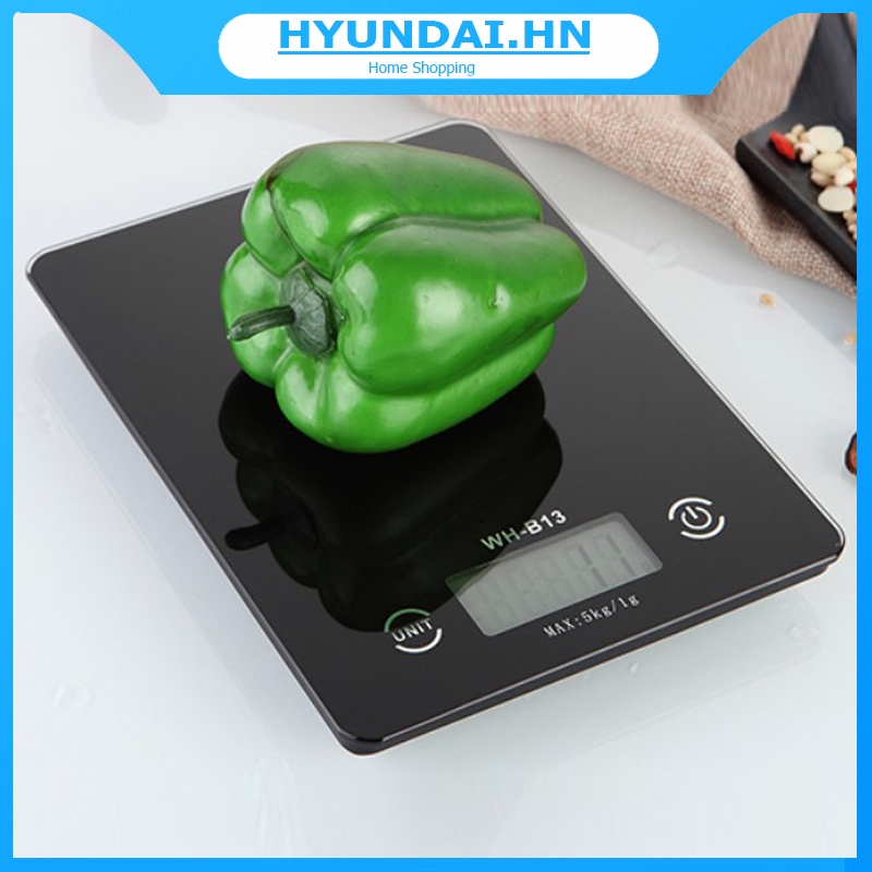 Cân điện tử nhà bếp WH-B13 5kg/1g mặt kính cường lực, cân chuẩn chính hãng (đủ 3 màu) | Shopee ...