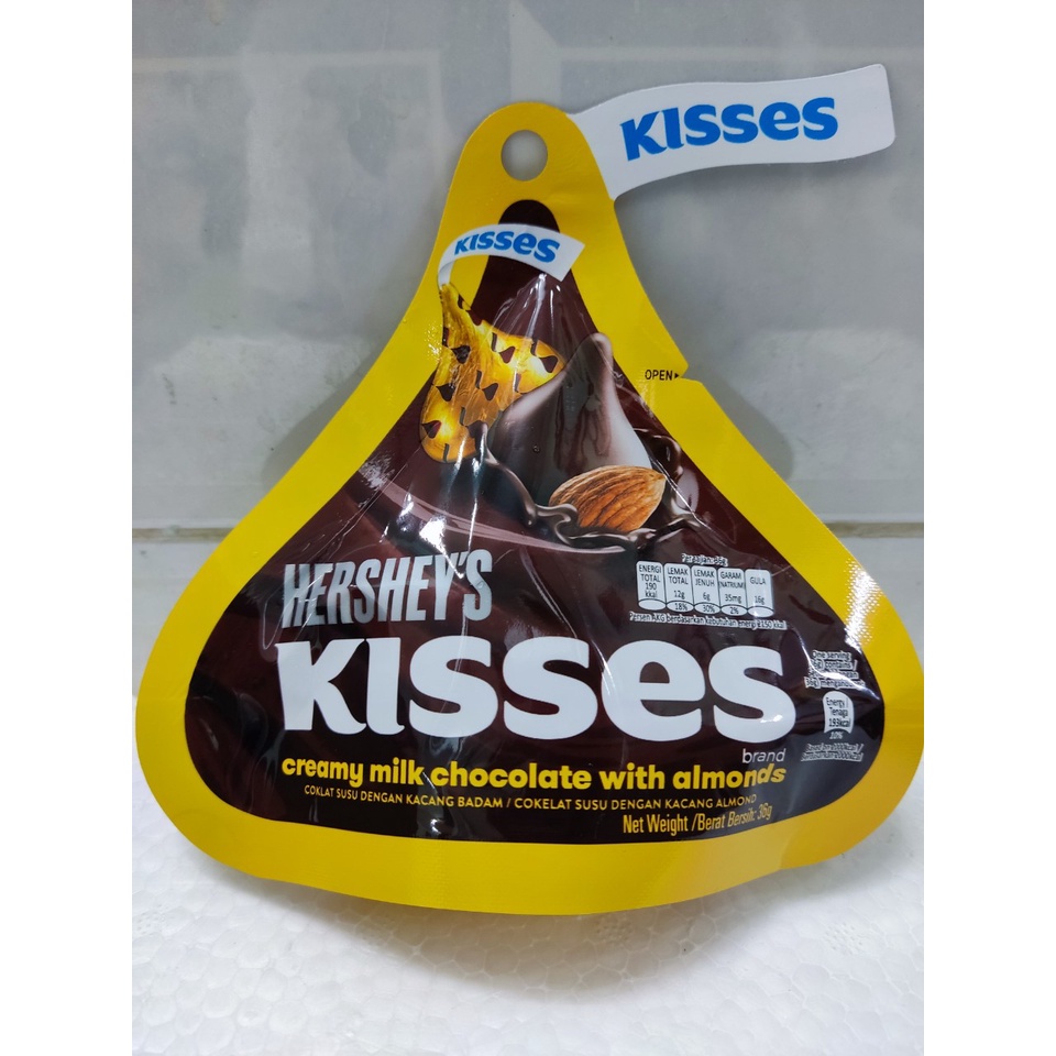 Chocolate Hershey's Kisses gói 36g (3 vị ) | Shopee Việt Nam