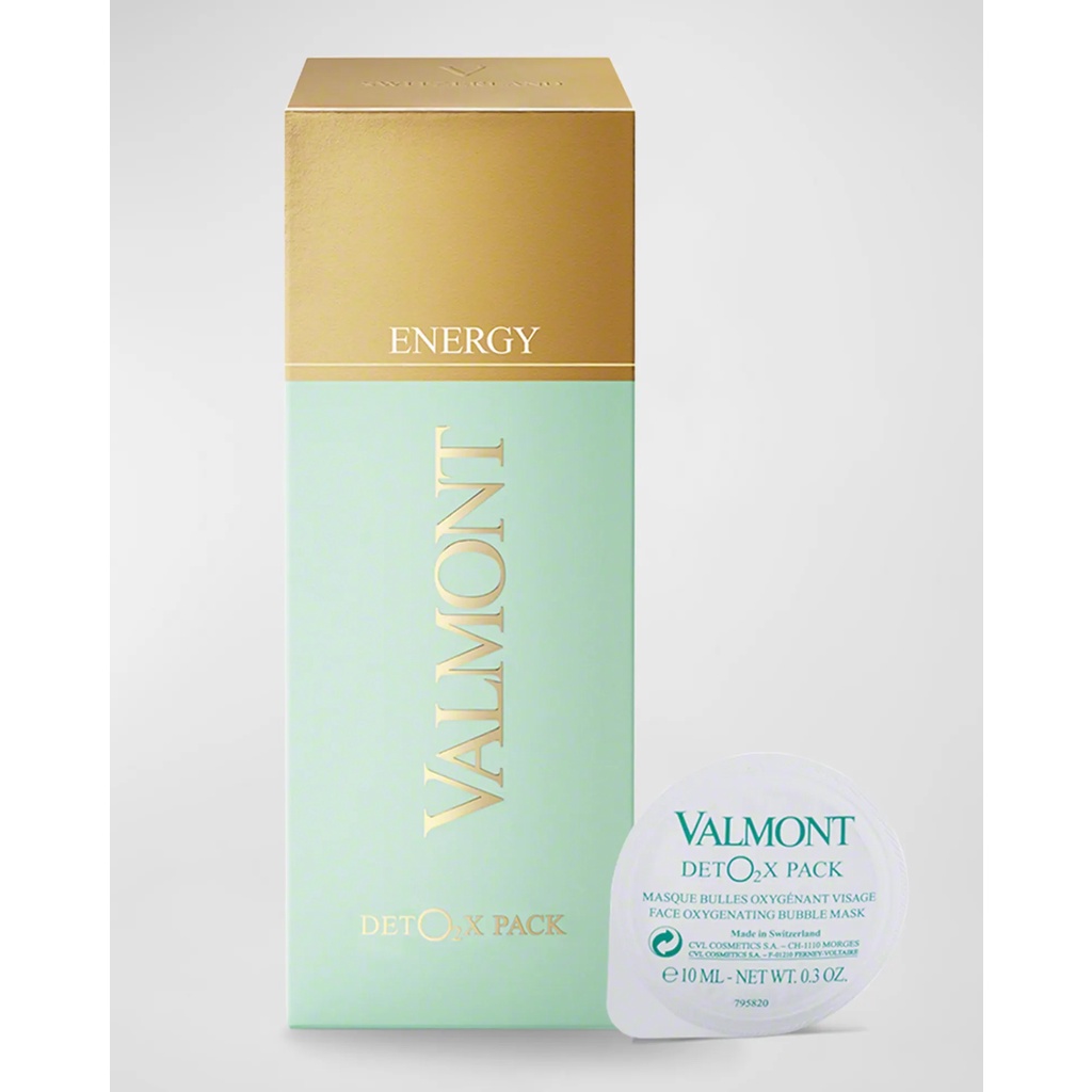 Valmont Deto2x Pack - Mặt Nạ Sủi Bọt Oxy Tươi Giúp Thải Độc và Làm Sáng ...