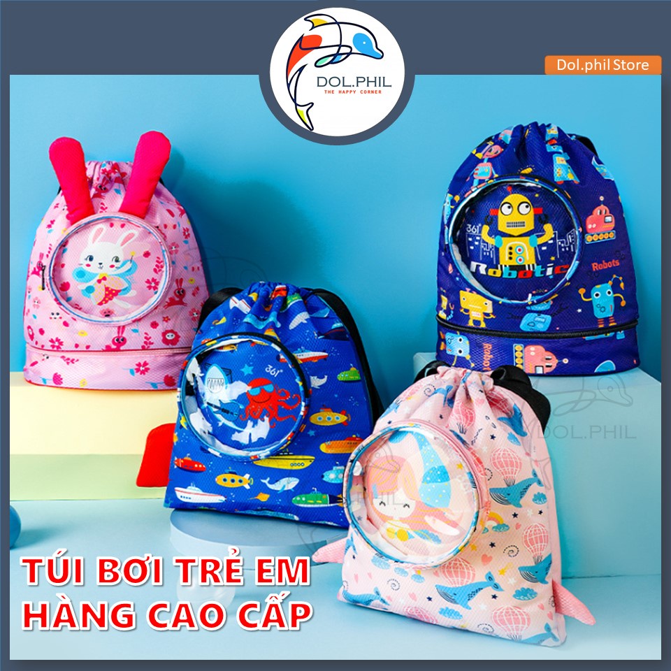 [LOẠI TỐT] Balo Đựng Đồ Bơi Cho Bé Dol.phil Túi Đựng Đồ Du Lịch Có 2 ...