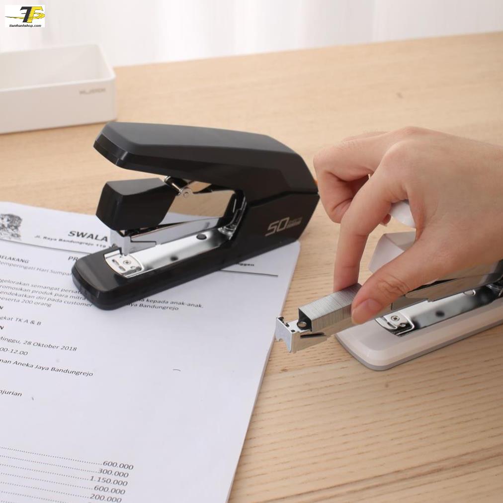 Dập ghim trợ lực Deli 371 (40 tờ) - 371S (50 tờ) - giảm 45% lực tác ...