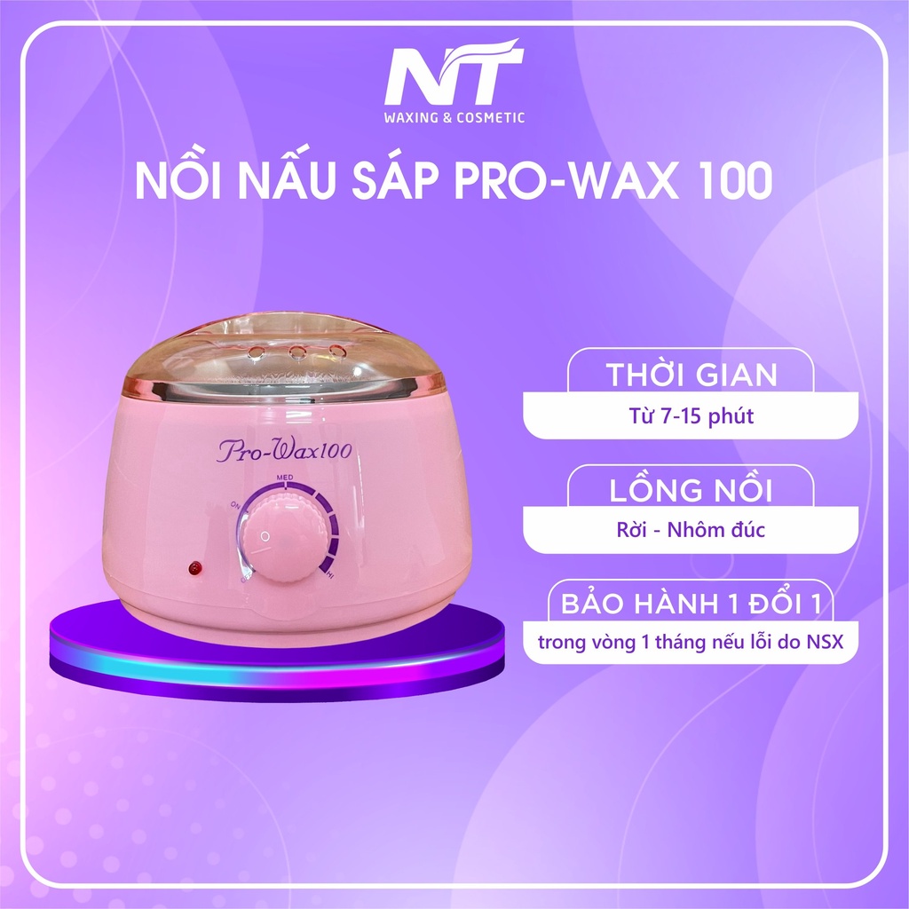 Nồi nấu sáp wax lông pro wax 100, pro wax 200, nồi đun sáp wax lông ...