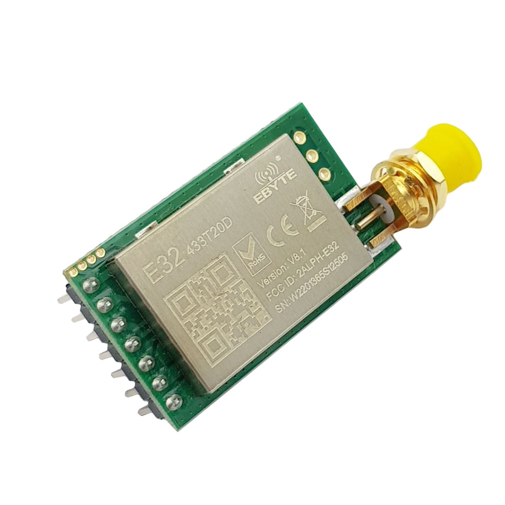 Mạch truyền nhận không dây Module RF SX1278 Lora E32 EBYTE 433T20D ...