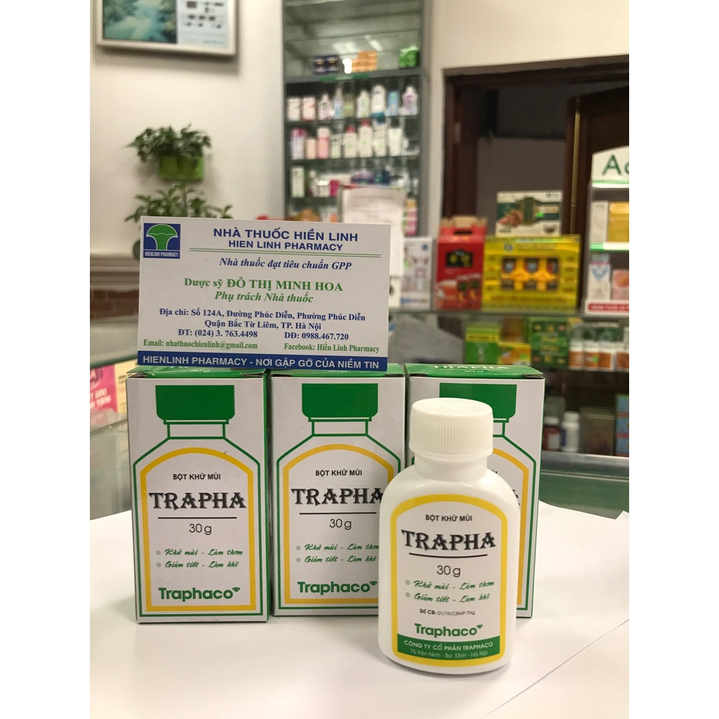 Bột khử mùi Trapha (30g) | Shopee Việt Nam