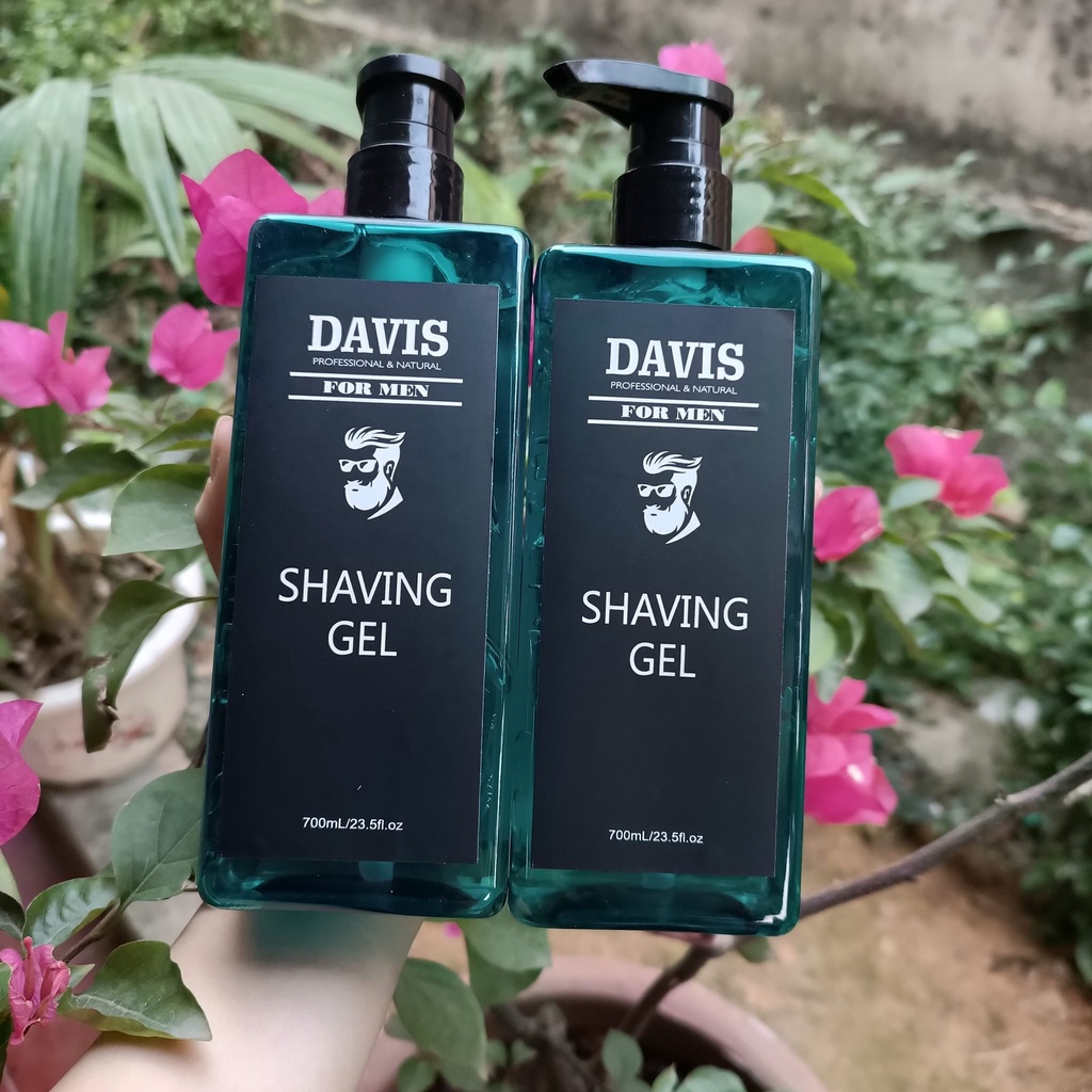Gel cạo râu Davis chai lớn 700ml | Shopee Việt Nam