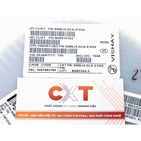 SMBJ5.0CA TVS Diode 5V 600W (10c) | Shopee Việt Nam