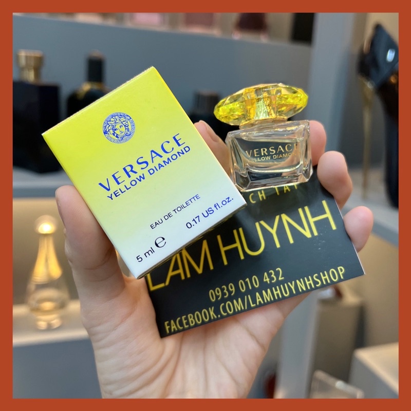 [ CHÍNH HÃNG] Nước hoa mini VERSACE YELLOW DIMOND 5ml | Shopee Việt Nam