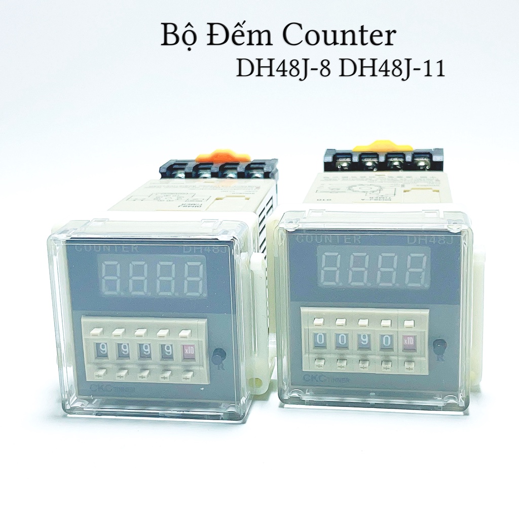 Bộ Đếm Counter DH48J-8 DH48J-11 Kèm Đế Cắm | Shopee Việt Nam
