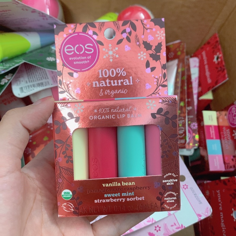 Son EOS thỏi các loại 100% Natural | Shopee Việt Nam