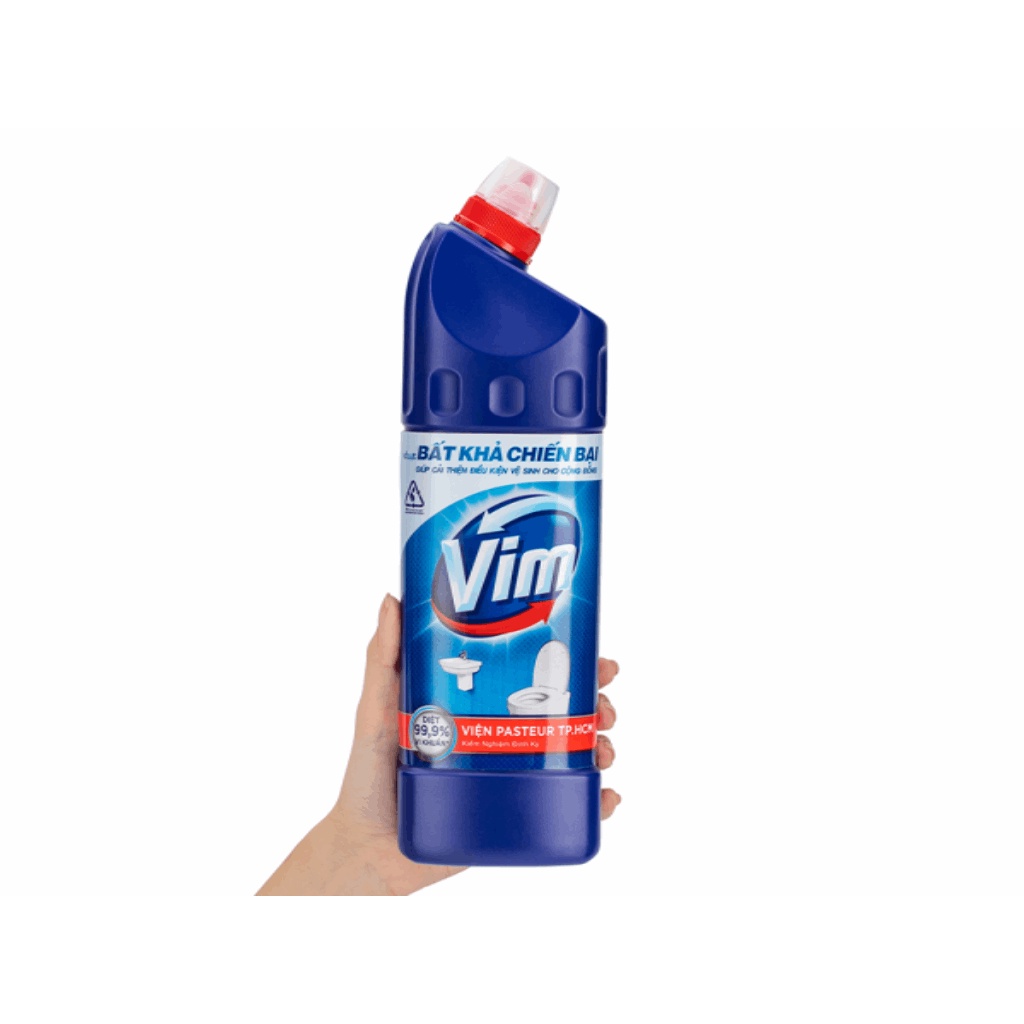 NƯỚC TẨY, VỆ SINH BỒN CẦU NHÀ TẮM VIM DIỆT KHUẨN CHAI 900ML | Shopee Việt Nam