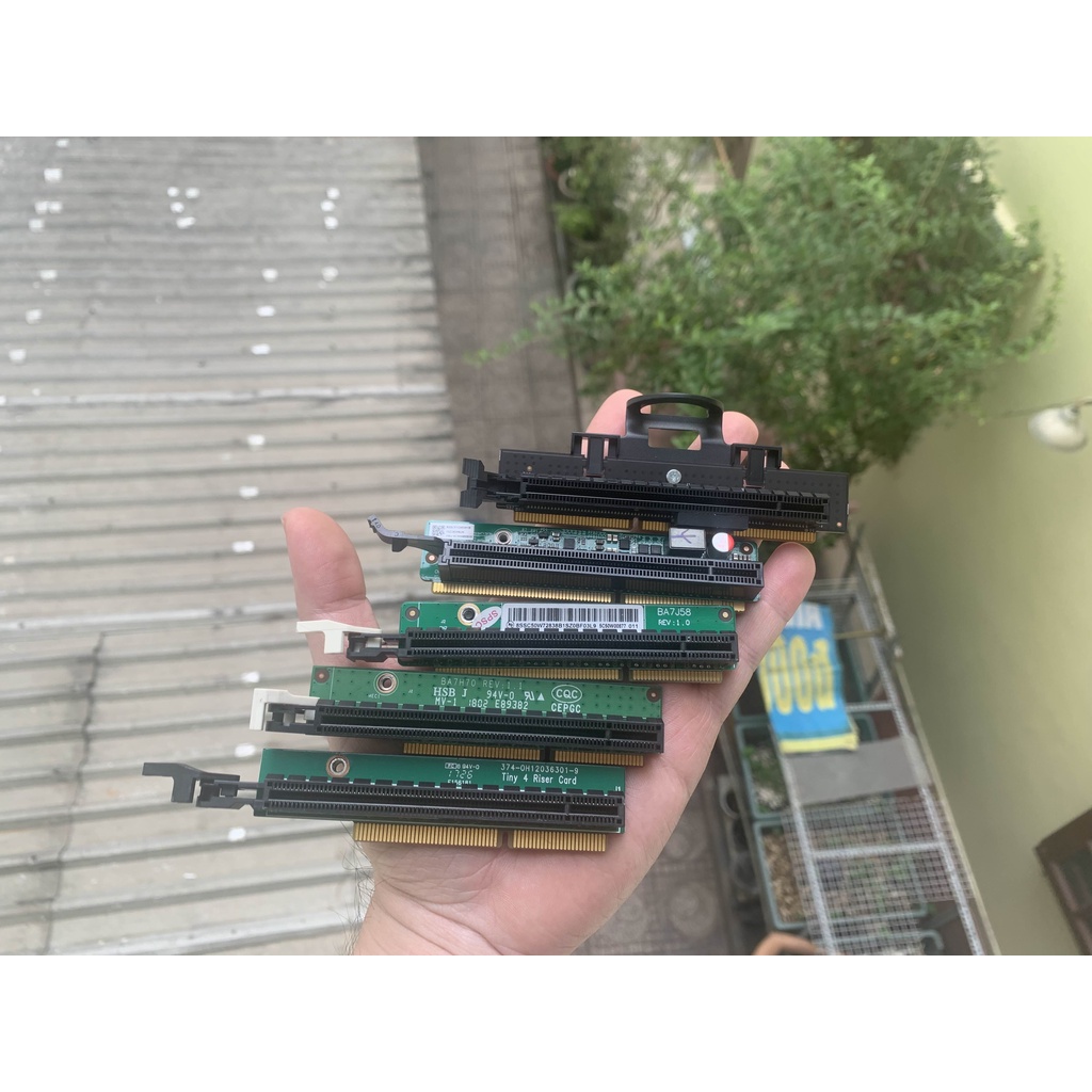 Card chuyển đổi Riser PCIe x16 Lenovo M720q M920q M920x P330 P340 P350 ...