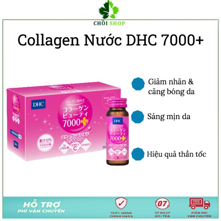 Collagen nước DHC Beauty 7000+ Nhật Giảm Nhăn, Căng Bóng, Sáng Da ...