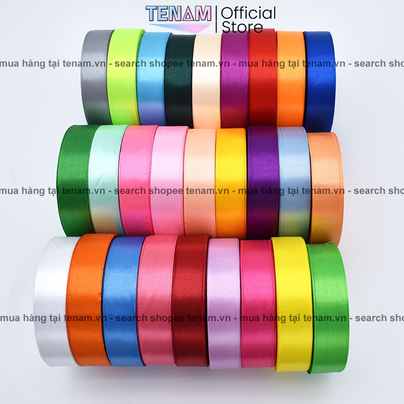 Cuộn Ruy Băng Lụa Gói Quà 2cm Cuộn 22M, Làm Nơ, Trang Trí - Ruy Băng ...