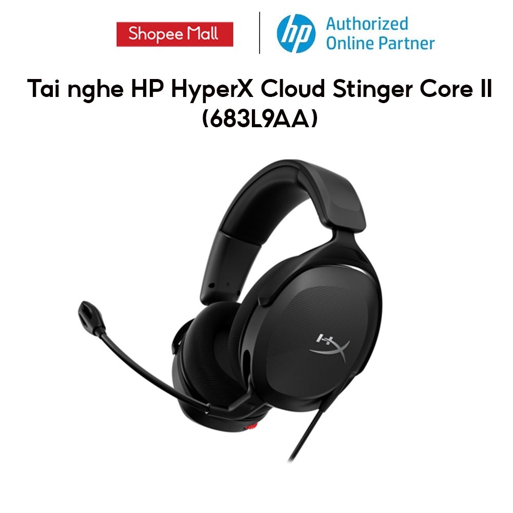 Tai nghe HP HyperX Cloud Stinger Core II 683L9AA Đen | Shopee Việt Nam