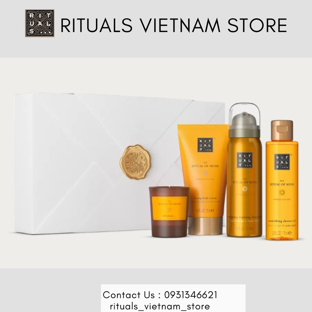 [GIFT SET RITUALS] Quà Tặng Cao Cấp Tắm, Dưỡng Thể Và Nến Thơm The ...