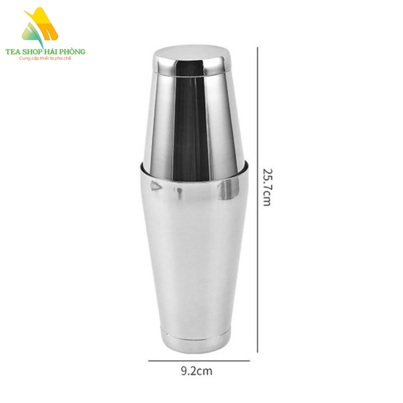 [GIÁ SỈ]Bình Lắc Pha Chế Shaker 2 Mảnh Inox 750ml-550ml | Shopee Việt Nam