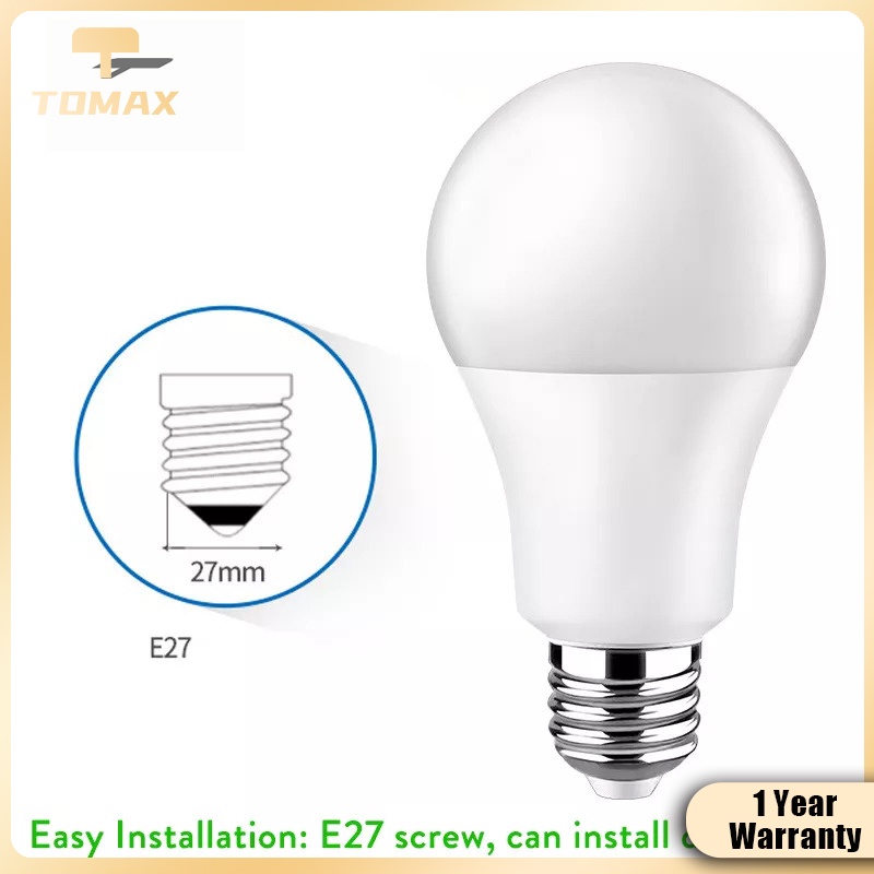 Bóng đèn LED TOMAX 12W/25W E27 cơ bản bóng đèn 220V | Shopee Việt Nam