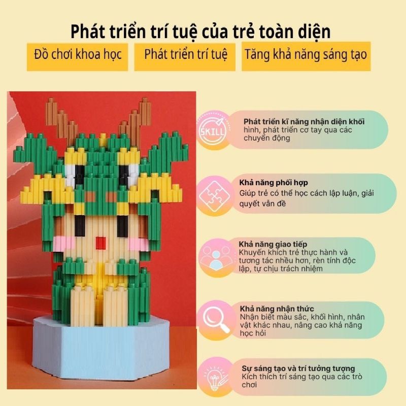Lego 12 con giáp | Shopee Việt Nam