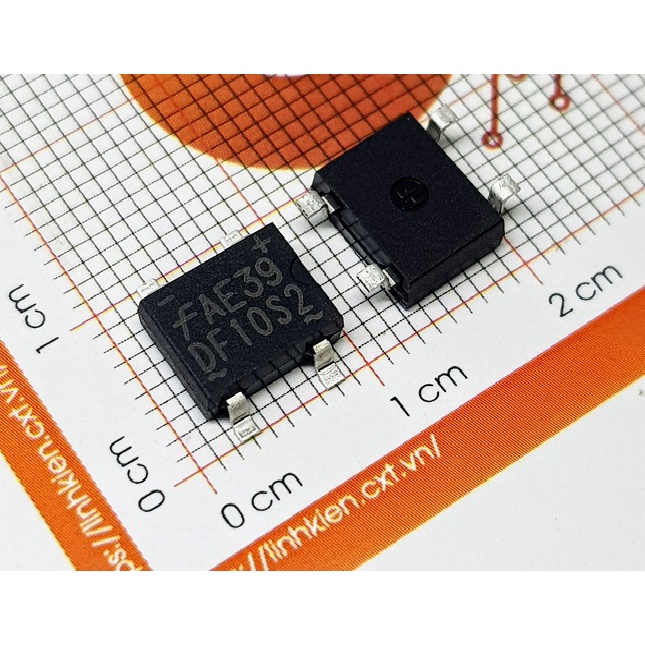 DF10S2 Diode Bridge Rectifier 2A 1kV SDIP-4L | Shopee Việt Nam