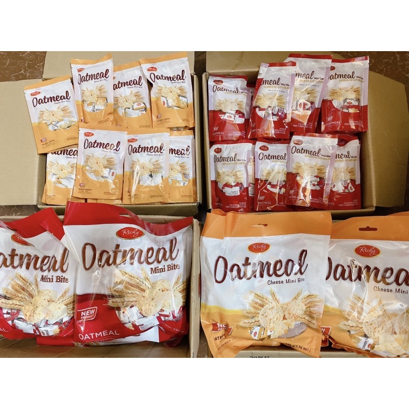 BÁNH YẾN MẠCH OATMEAL Vị Sữa Vị Phô mai RICHY 40G/220G/250G | Shopee Việt Nam