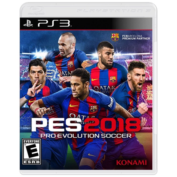 PES 2018: Pro Evolution Soccer 2018 - Đĩa game PS3 [NEED PS3 H.ACK ...