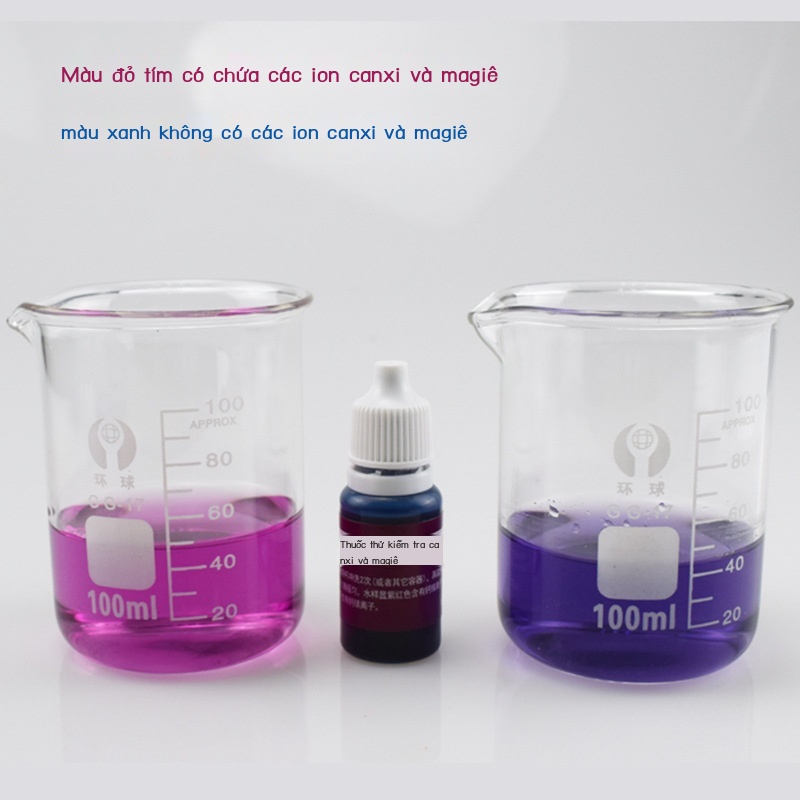 Chất kiểm tra ion canxi magiê khoáng độ cứng lỏng phát hiện nhanh của ...