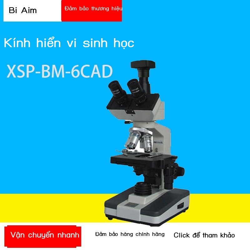 Kính hiển vi sinh học Shanghai Piam XSP-BM-6CAD | Shopee Việt Nam