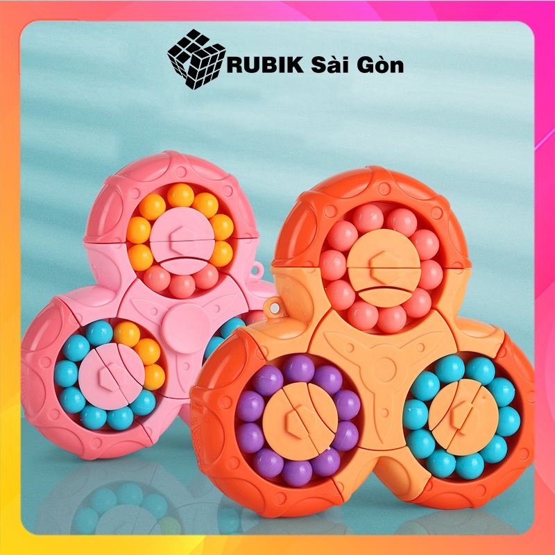 Rubik Biến Thể Hạt Đậu 3 Cánh 6 Mặt Magic Bean Rubic Spinner Xoay 360 ...