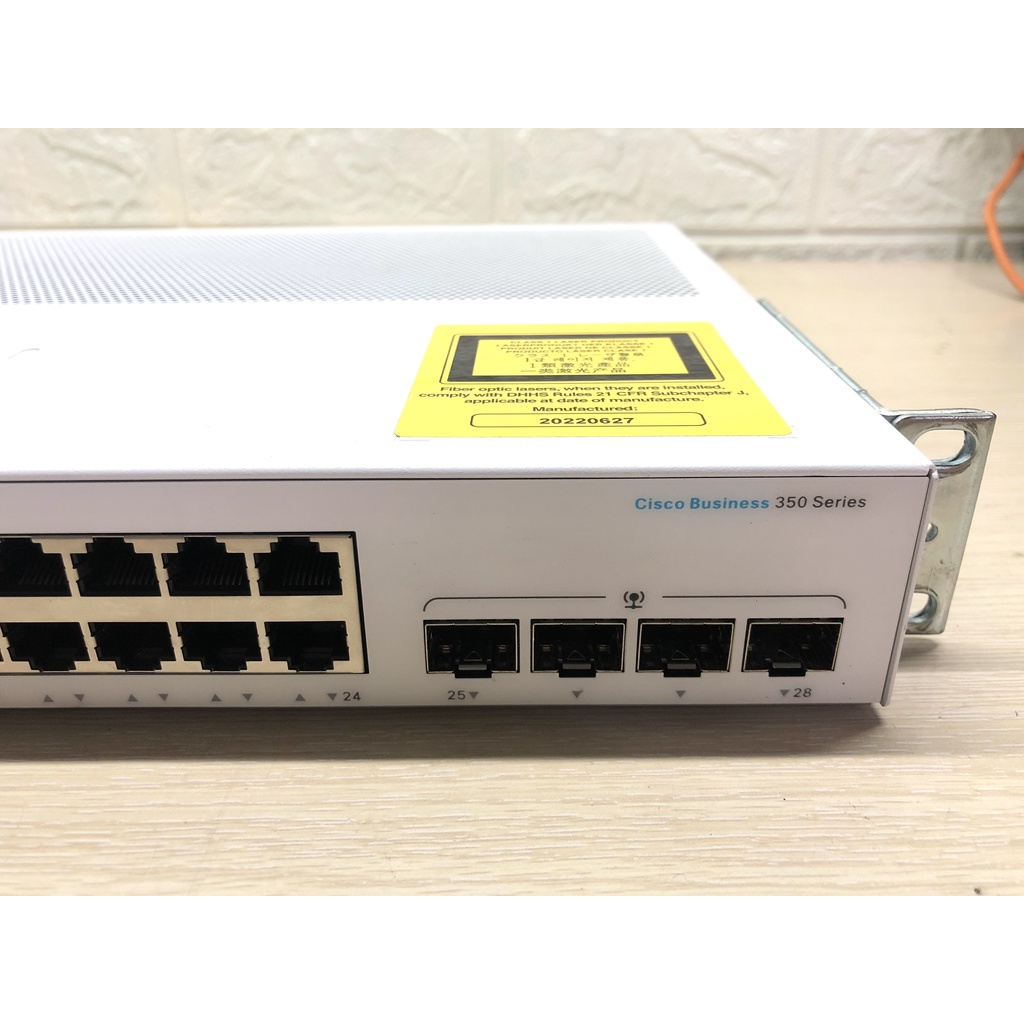 Cisco Cbs350 24t 4g Eu Bộ Chuyển Mạch L2 3 24x1ge Rj45 4x 1g Sfp