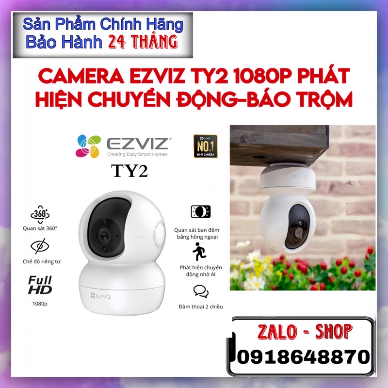 CAMERA TY2 2MP EZVIZ WIFI | Shopee Việt Nam