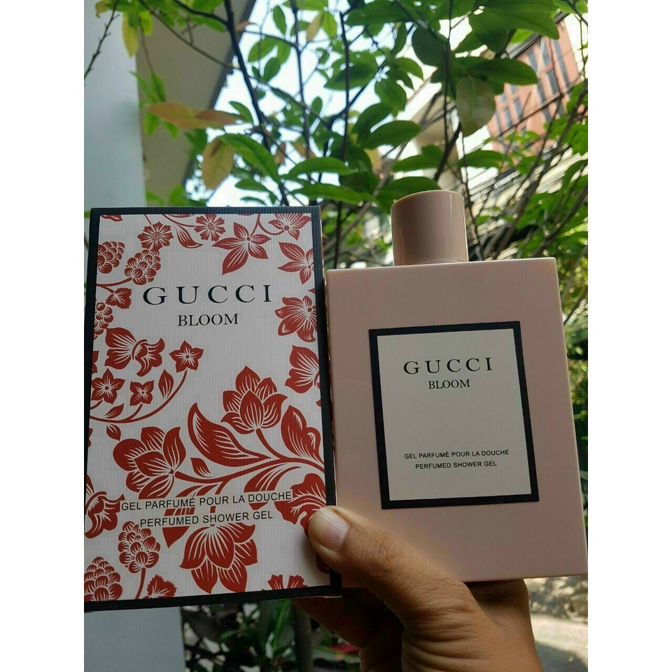 [Hàng DuBai] Sữa tắm hương nước hoa Gucci Bloom- 380ml | Shopee Việt Nam