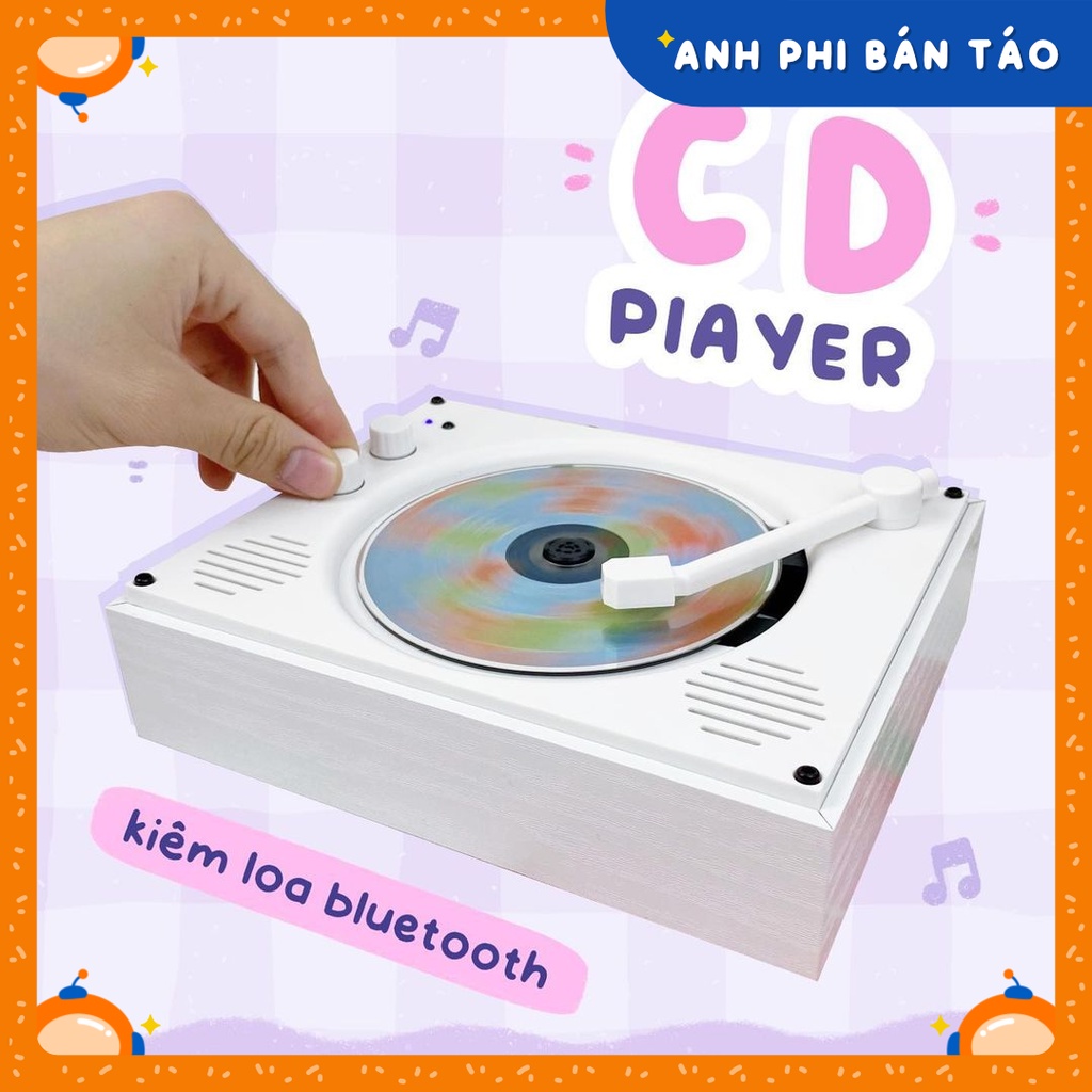 Máy Chạy Đĩa CD Kết Hợp Loa Bluetooth Không Dây | Shopee Việt Nam