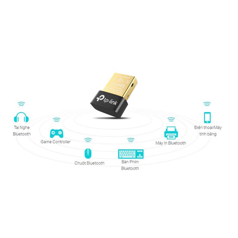 Bộ Thu Phát Bluetooth Tp Link Ub500 Usb Nano Bluetooth 5 0 Hàng Chính