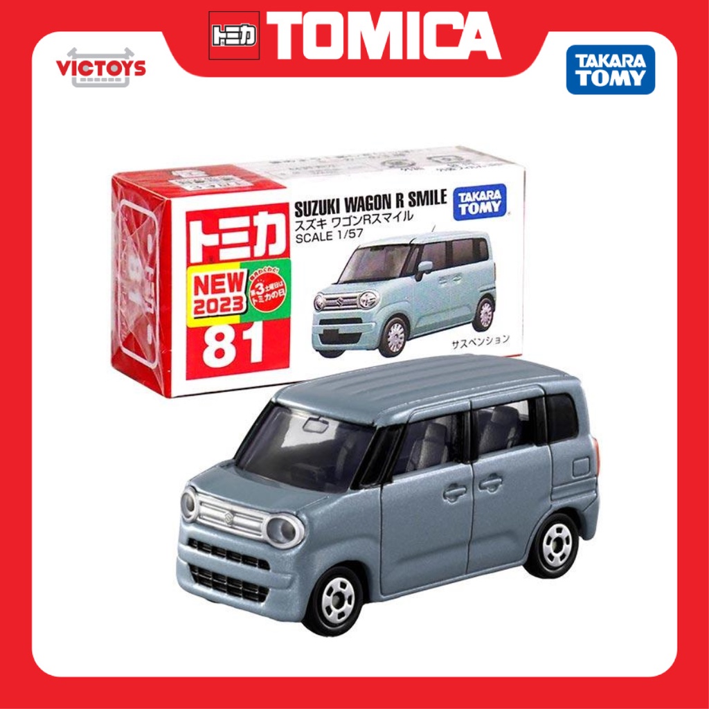 Xe mô hình Tomica No.81 Suzuki Wagon R 188759 Fullbox Chính Hãng Takara Tomy - Victoys | Shopee ...
