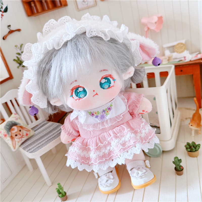 [Đặt trước] Outfit doll 20cm váy lolita hồng đáng yêu (không gồm doll) | Shopee Việt Nam