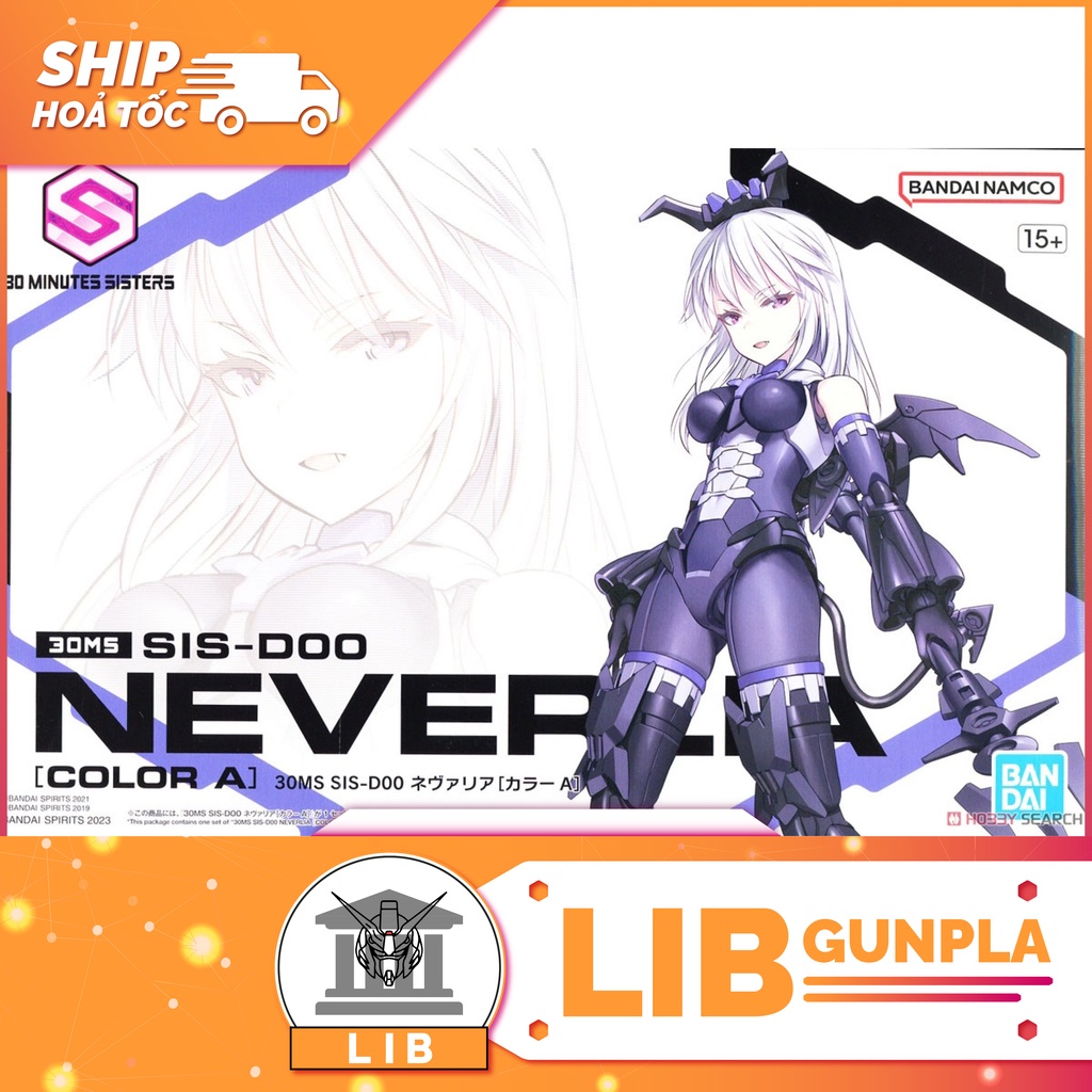 Mô hình lắp ráp Bandai 30MS SIS-D00 Neverlia - Color A | Shopee Việt Nam