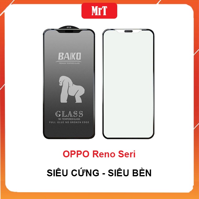 Cường lực Baiko cho Oppo Reno 2/2F/3/4/5/6/6z/7/7z/7 5G/8/8Z - Kính ...